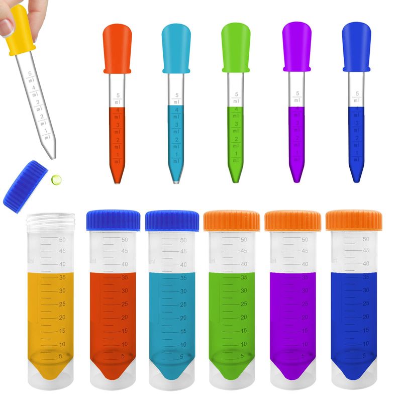 Plastic Test Tubes Kids, Kids Test Tubes and Pipettes Jumbo Test Tubes ...