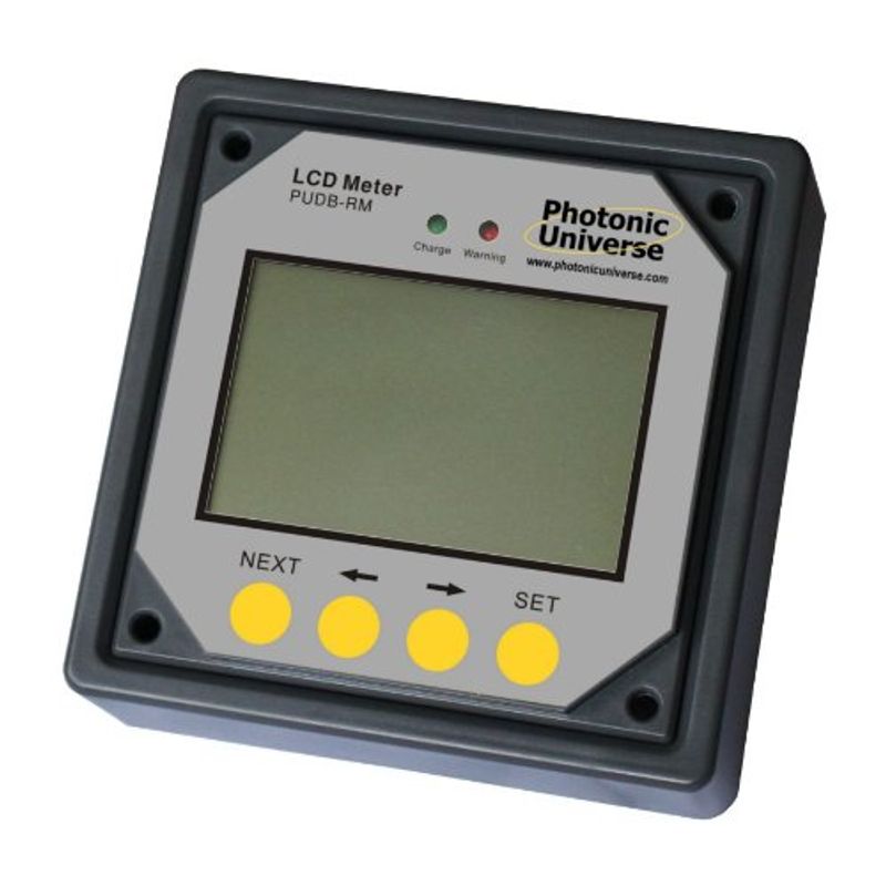 Remote LCD meter/display for 10A and 20A Photonic Universe dual battery ...
