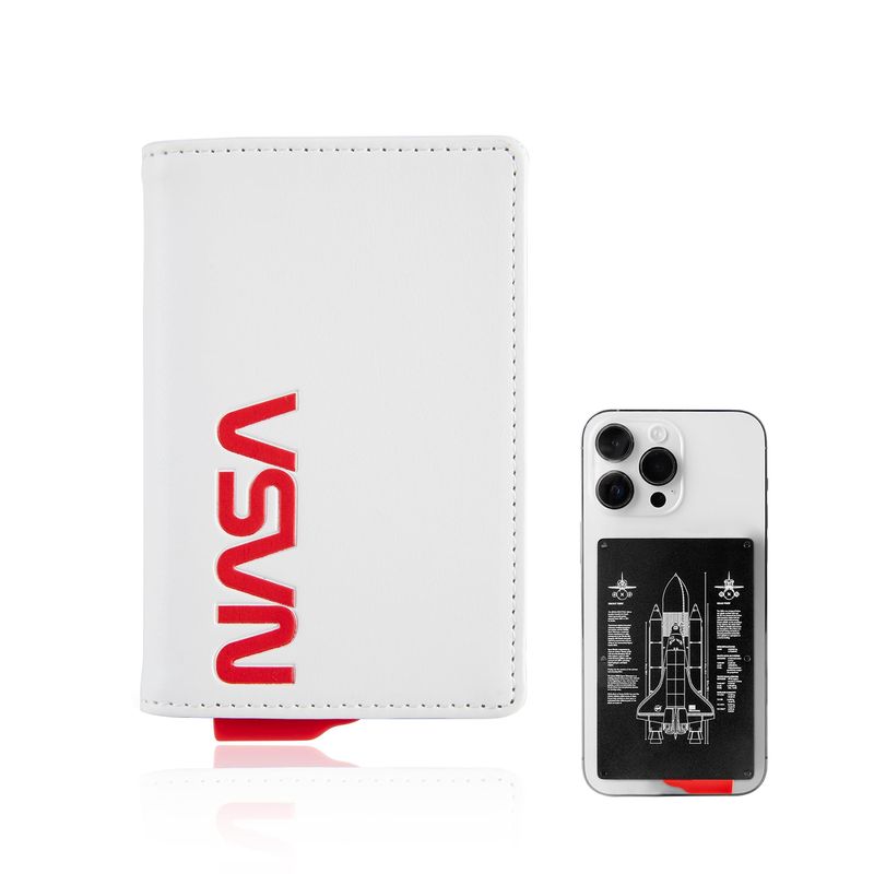 Goblue NASA Inspired Card Holder Wallet with MagCase Pro, MagSafe, PU ...