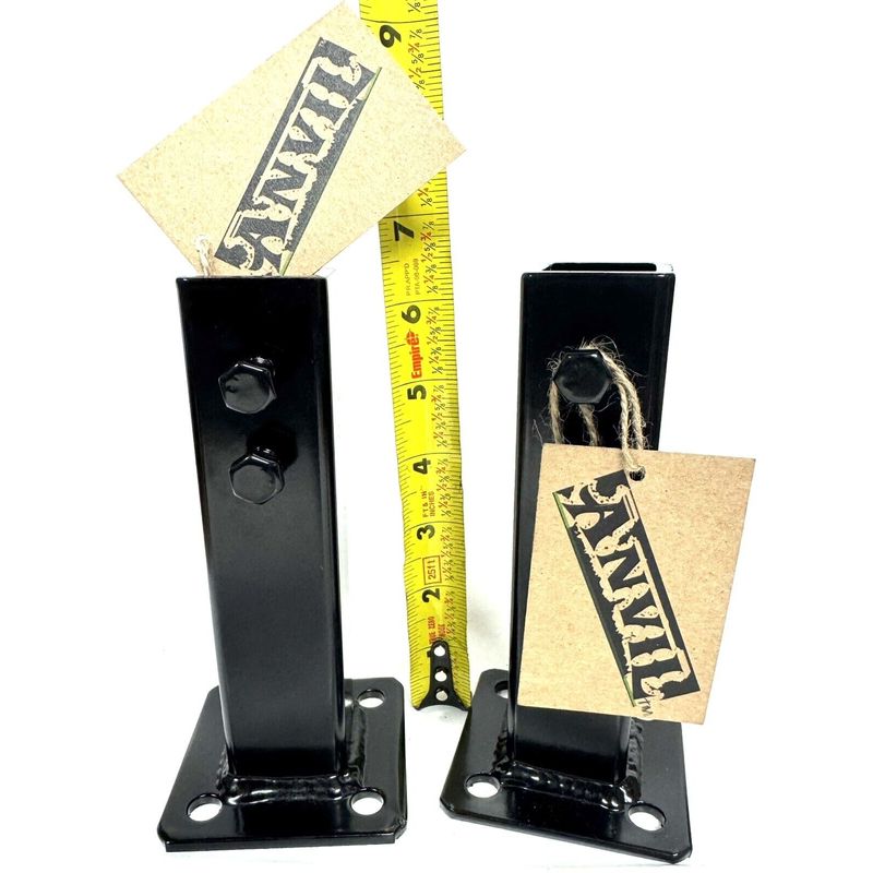 Broken Handrail Repair Base 6.5" Long 1" Post repair 2 NO WELD W/Bolts ...