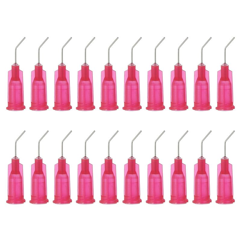 PATIKIL Blunt Tip Dispensing Needles with Bent Blunt Needle, 200 Pcs 0. ...