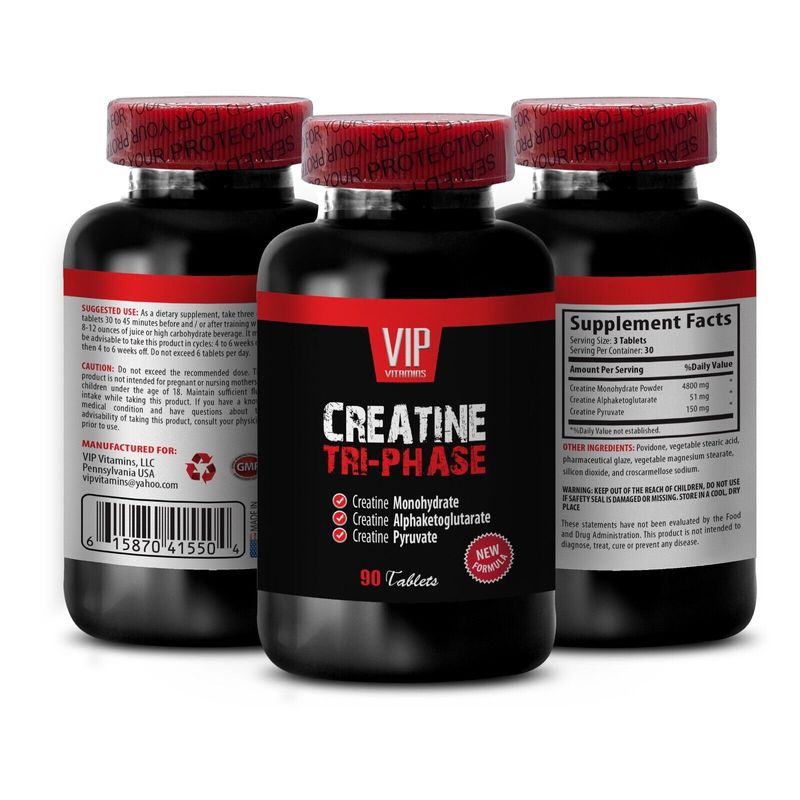 Muscle build - CREATINE TRI-PHASE - Creatine Alphaketogl to build ...