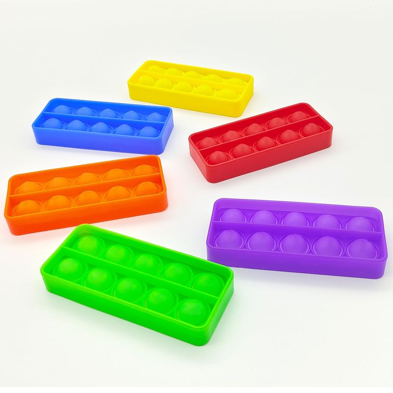 Anemeeoke Ten Frame Pop Board, Fidget Toys for Classroom, Quiet Sensory ...