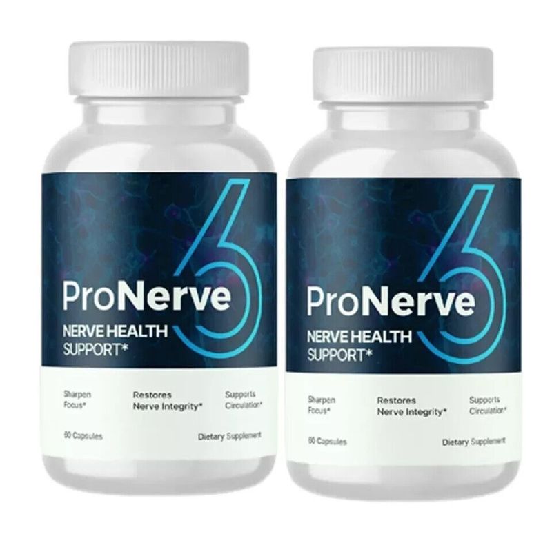 2-Pack ProNerve 6 to Support Nerve Functions & Relief Pro Nerve 6 (120 ...