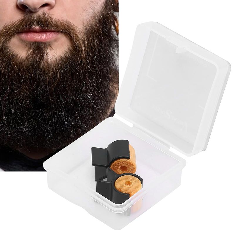 Mustache Training Wheel, 1 Pair Wood Gel Handlebar Mustache Training ...