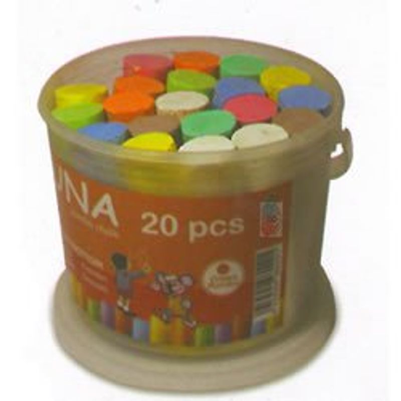 Tub of 20 Giant Chalks - Assorted Colours - Online Marketplace ...