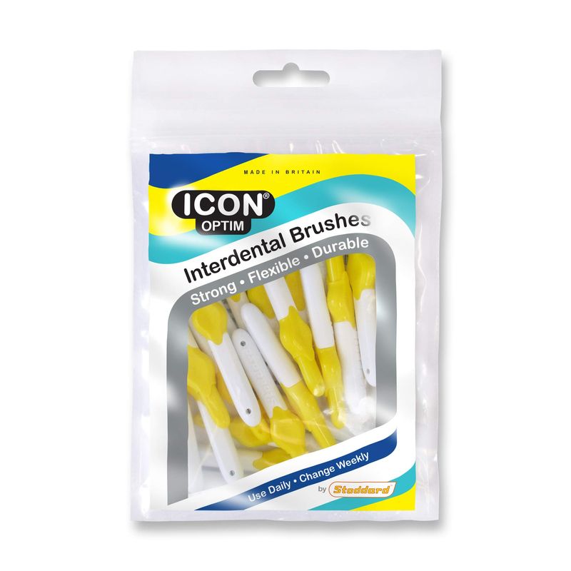 Stoddard 25 Icon Interdental Brushes Value Pack All With Extendable ...