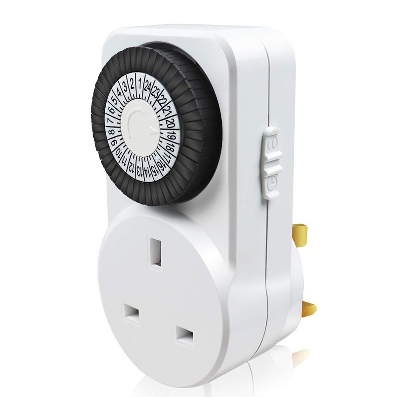 EXTRASTAR 24 Hour Mechanical Segment Timer Switch, Energy Saving UK ...