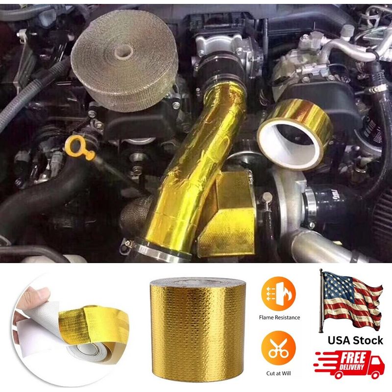 Aluminum Foil Thermal Barrier with Heat Reflective Adhesive Heat Shield ...