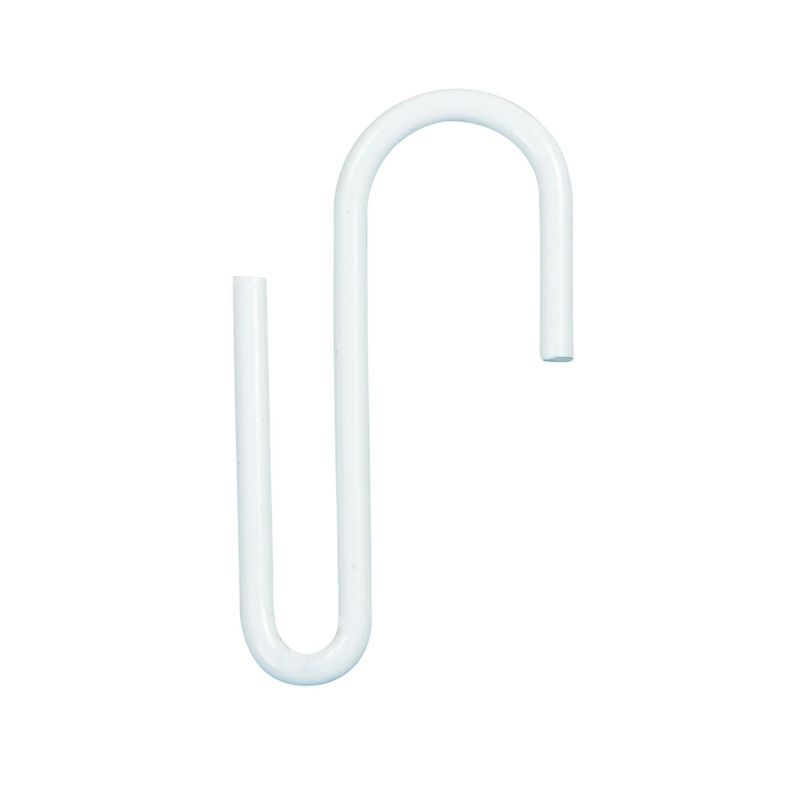 SSWBasics White Display S Hook for Wire Grid - Pack of 50 - Online ...
