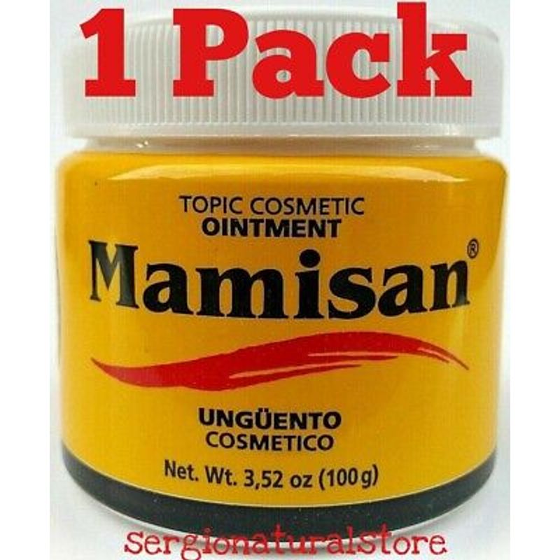MAMISAN UNGUENTO OINTMENT 100 G. EACH ORIGINAL MAMISAN MADE IN MEXICO ...