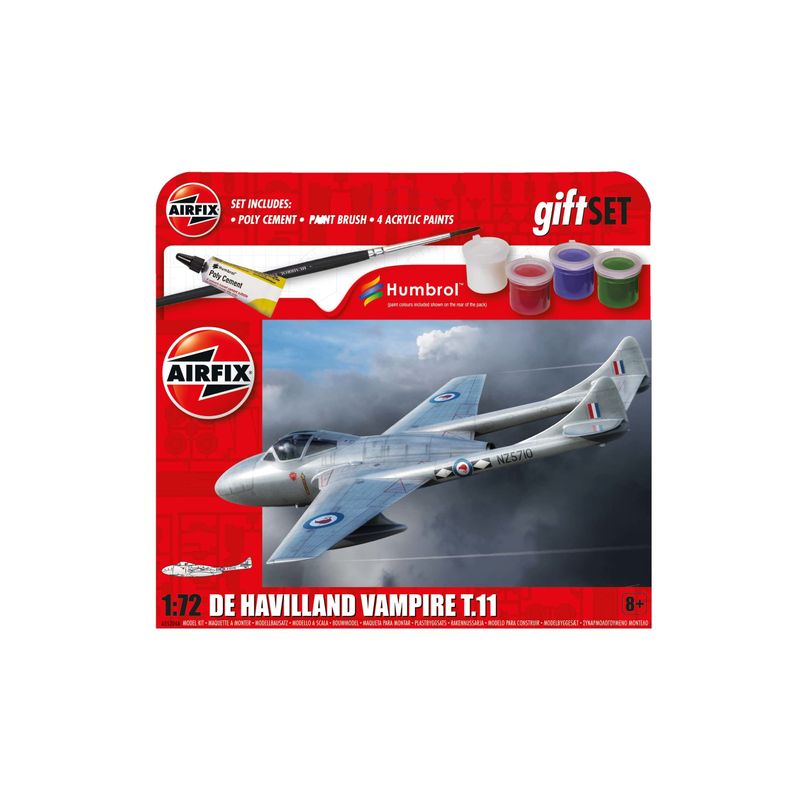 Airfix Hanging Model Plane Kits - de Havilland Vampire T.11 Model ...