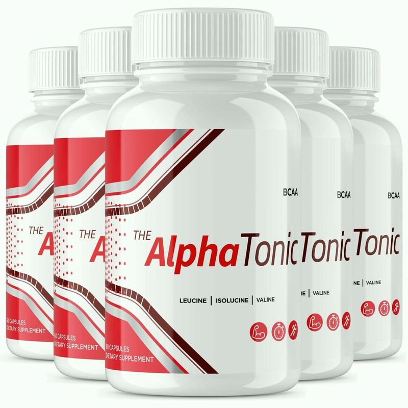 (5 Pack) The Alpha Tonic Capsules, AlphaTonic Men, Powerful Performance ...