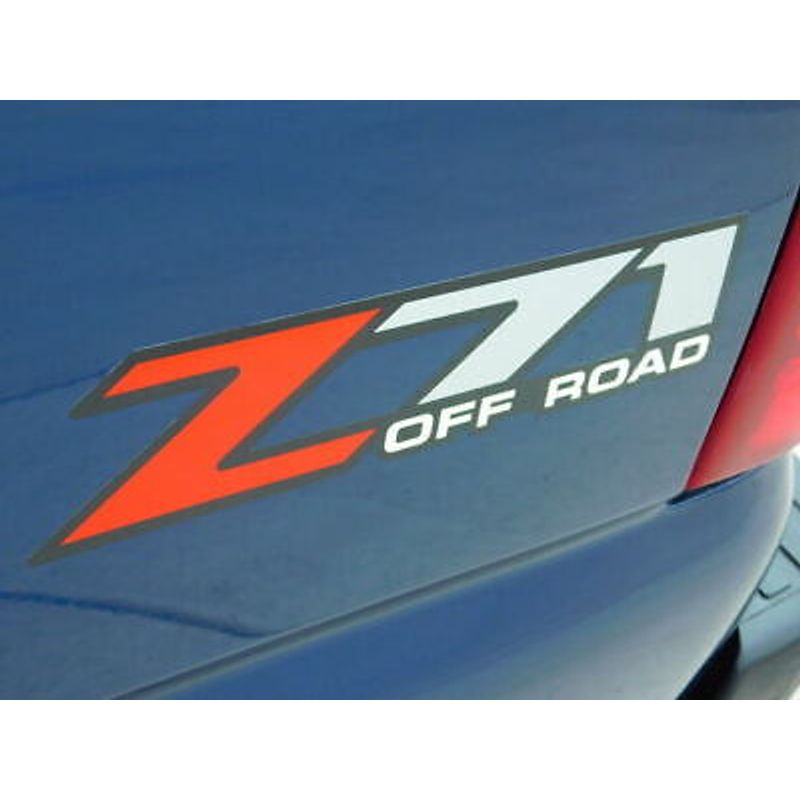 1999-2007 Chevrolet Silverado GMC Sierra Z71 Bed Side Logo Decal ...