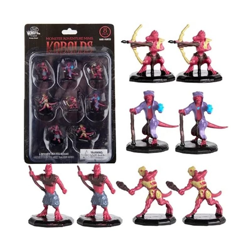 Monster Protectors 8 Fantasy Kobold Mini Figures- All Unique Designs- 1 ...