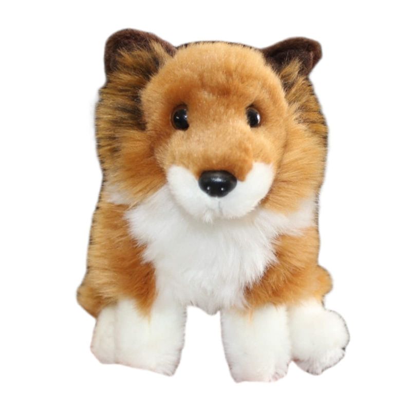Whrigud Cute Shetland Dog Stuffed Animal Plush Pillow Toy 7'' Kawaii ...