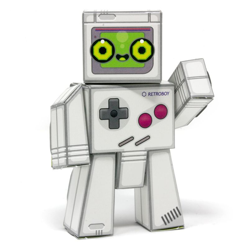 Box Buddies Box Figure 03 RetroBoy - Make Your Own Poseable Retro ...