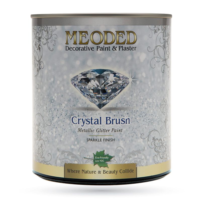 Meoded Paint & Plaster | Crystal Brush Glitter Paint | Decorative ...