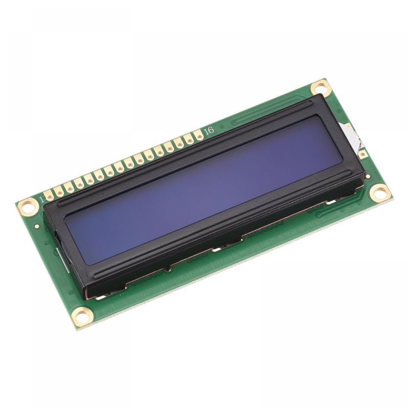 uxcell LCD Module 1602 Display Module 3.3V Blue Display Screen Backlight 16x2 LCD Module ...