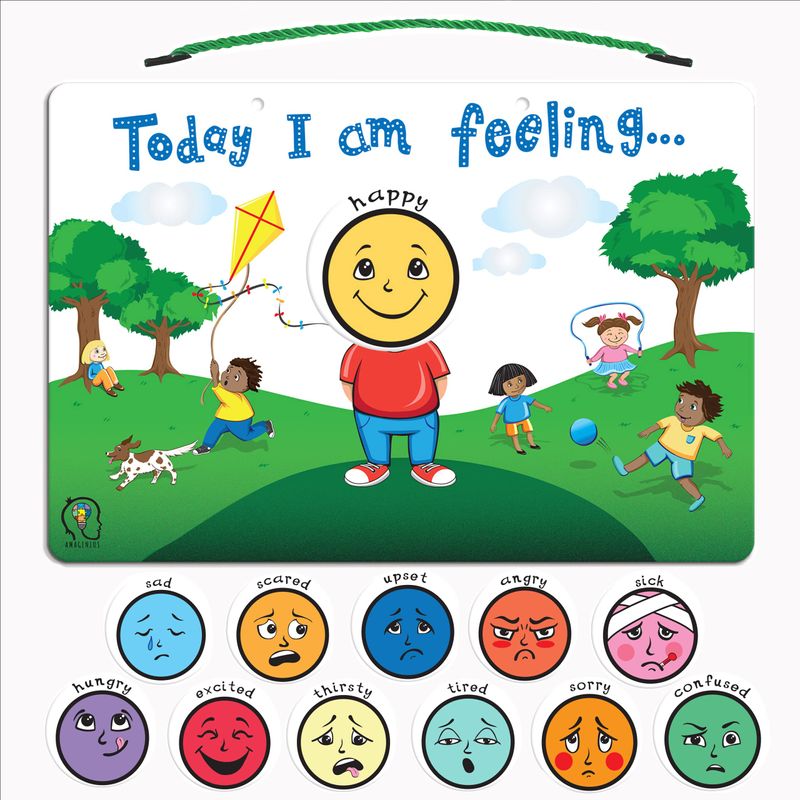 Today I am Feeling Chart Feelings and Emotion Magnetic Chart ...