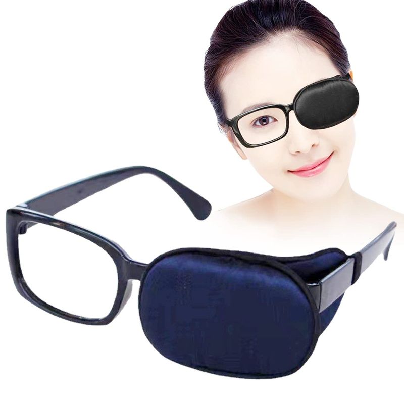 Rimikuru Eyepatch Eyepatch Eyeglasses for Eyeglasses Silk, Strabismus ...