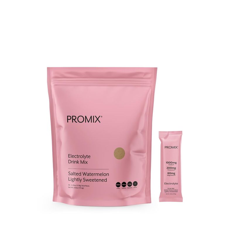 Promix Electrolytes Powder Hydration Packets | Himalayan Pink Salt ...