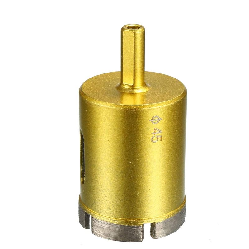 sourcing map 45mm Dry/Wet Diamond Core Drill Bit for Concrete Brick ...