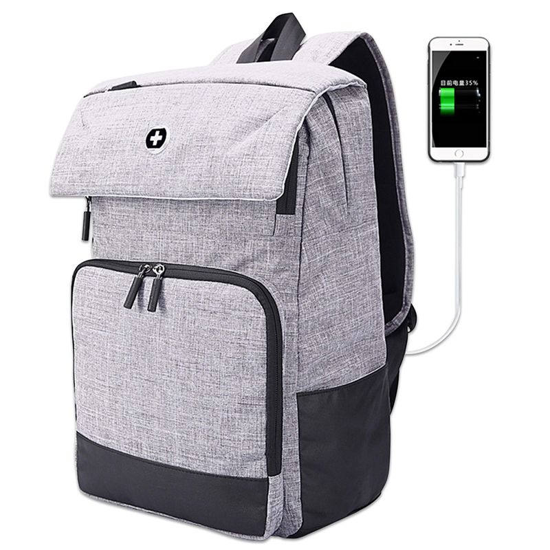 SWISS DIGITAL Leruno Comfort Backpack, lightgrey - Online Marketplace ...
