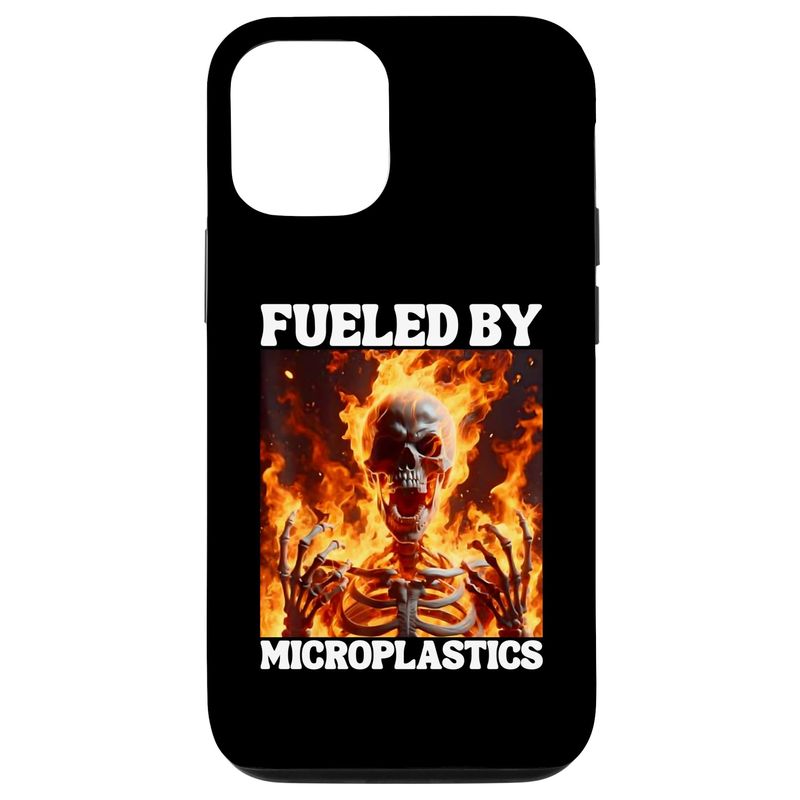 iPhone 13 Pro Fueled By Microplastics Funny Cringe Hard Skeleton Meme ...