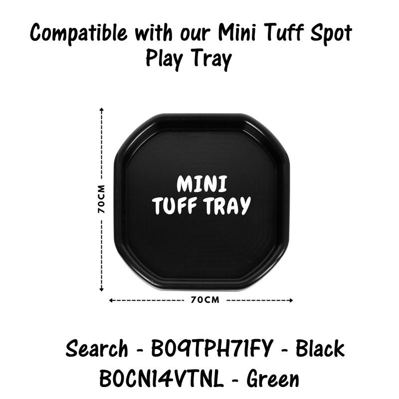 Mud Effect Vinyl Tuff Tray Insert - 60 x 60 cm - Ideal for Mini Tuff ...