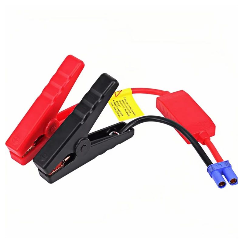 Car Battery Booster Jump Starter Cables, 30V 160A Battery Clamps Ec5 Connector Emergency ...
