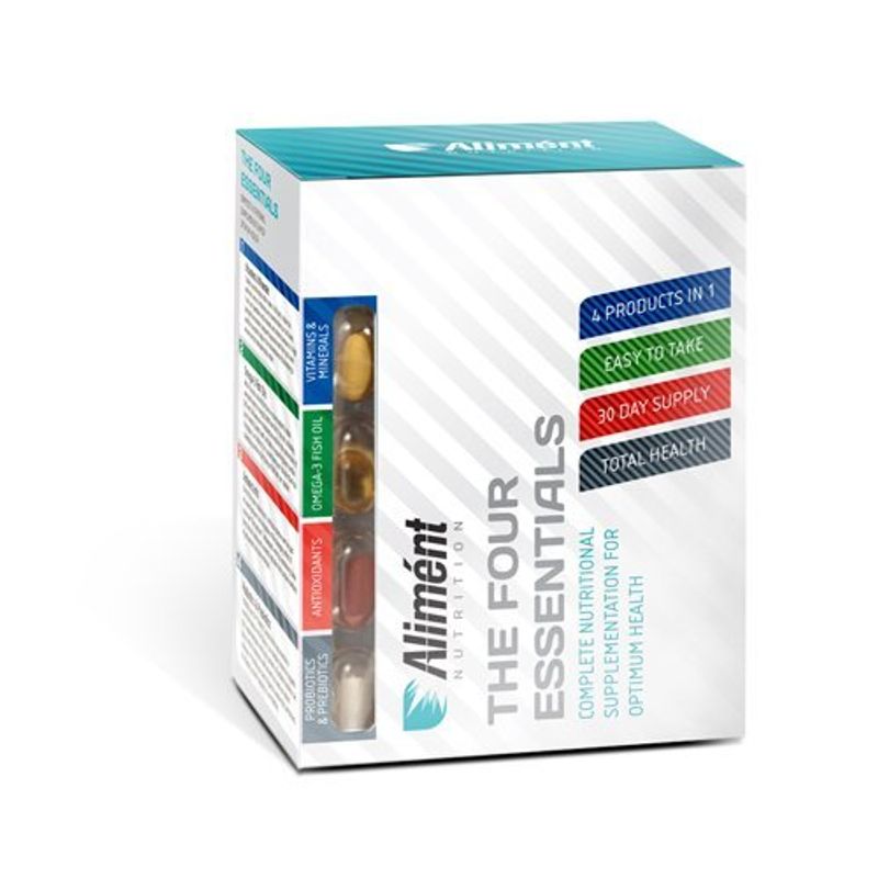 Aliment Complete Nutrition Pack - Multivitamins, Minerals, Omega 3 Fish ...
