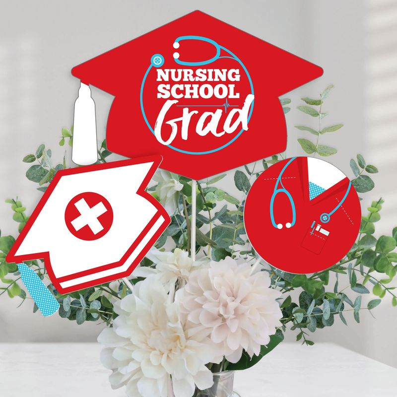 Big Dot of Happiness Nurse Graduation - Medical Nursing Graduation ...