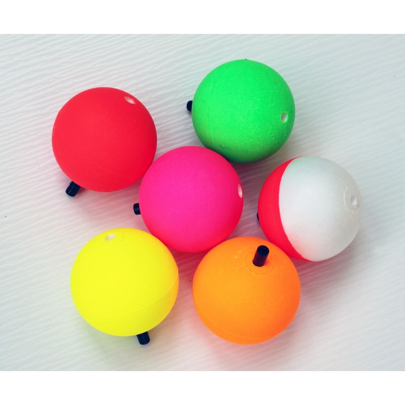 LOT OF 10 COMAL TACKLE 3" Round Peg Floats Fishing Rigging Tackle Mix ...