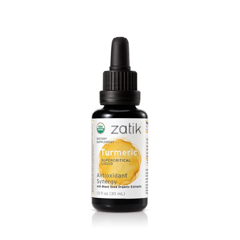 Zatik Naturals - Turmeric Supercritical Liquid Dietary Supplement ...