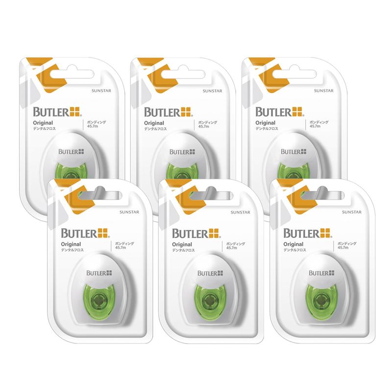 Sunstar Butler Dental Floss Original Bonding 18 Feet SUNSTAR BUTLER ...