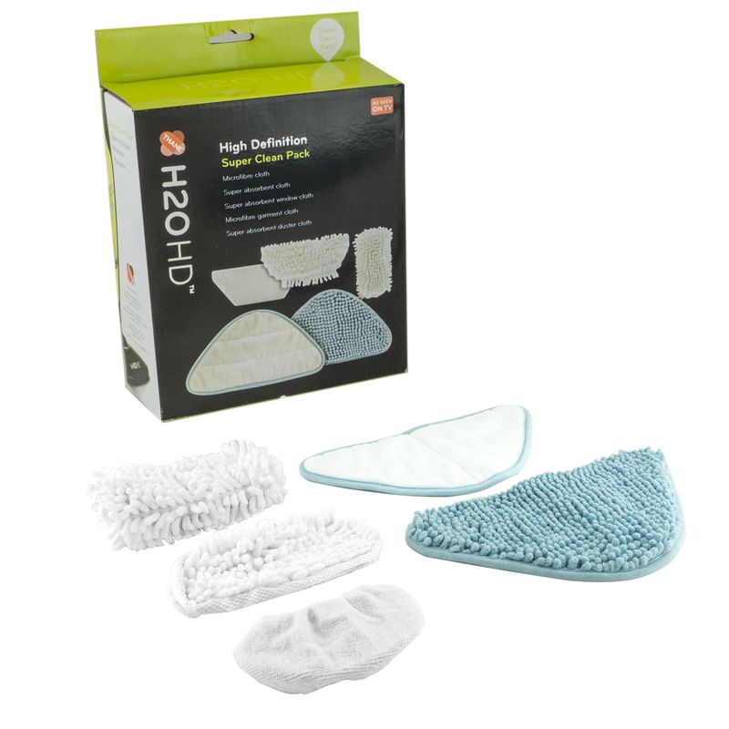 H2O HD Super Clean Kit Cleaning Bundle (5 Pack) - Compatible with H20 ...