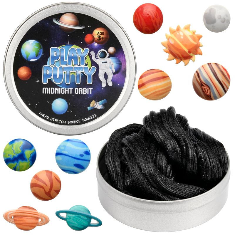 Play Putty Therapy Putty for Kids with Charms Midnight Orbit Space ...
