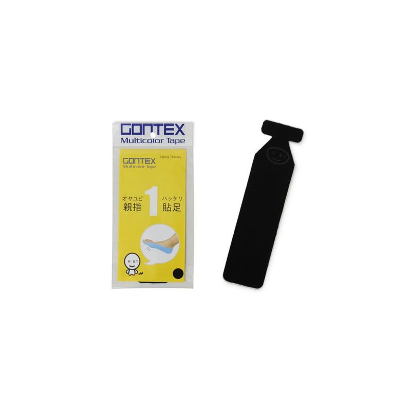 gontex Thumb Location Foot 1 gtct002obk, Black, Width 5 cm X Length 20 cm Outside Anti 拇 趾 ...