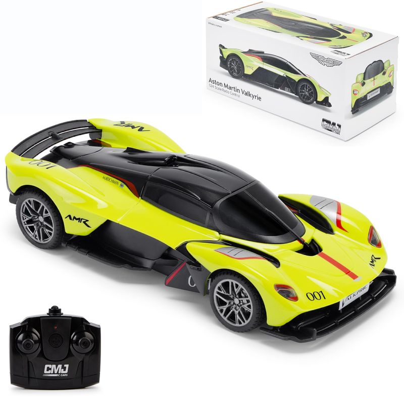 Aston Martin Valkyrie AMR Pro Remote Control Car Toy, 1:24 Scale ...