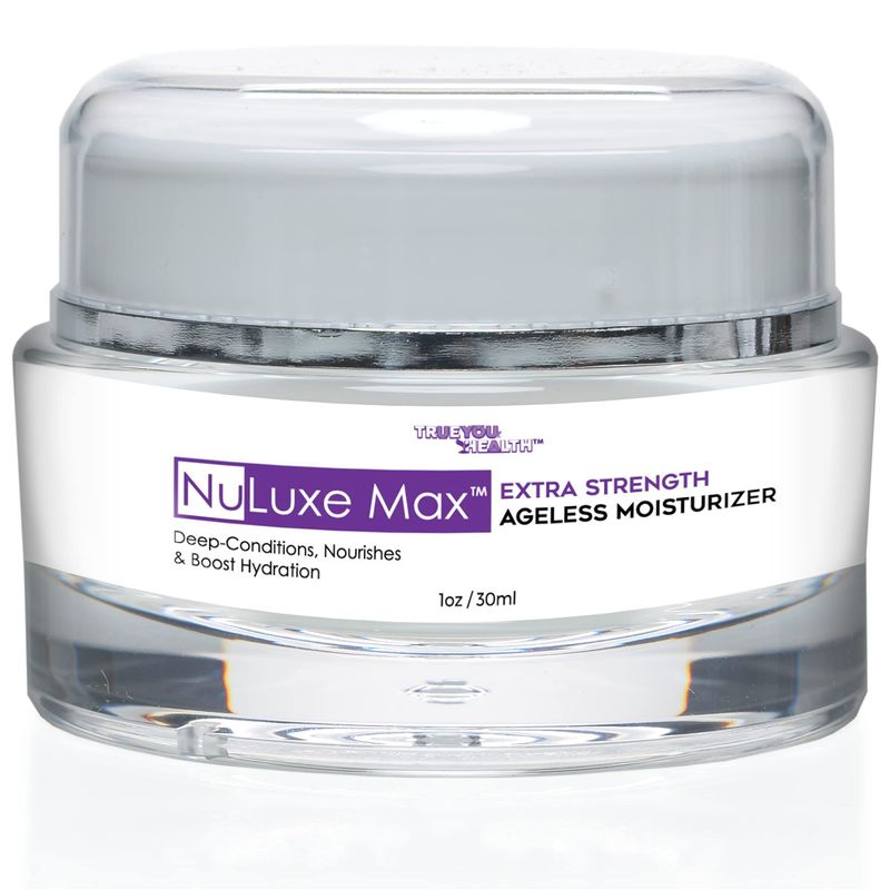 Nuluxe Max Ageless Moisturizer Anti-Aging Cream - Extra Strength Face ...