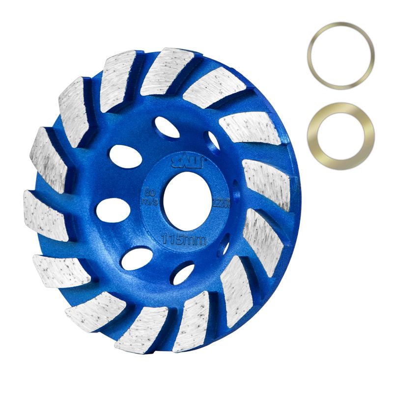 SALI Diamond Concrete Grinding Wheel 4 1/2 inch for Polishing and ...