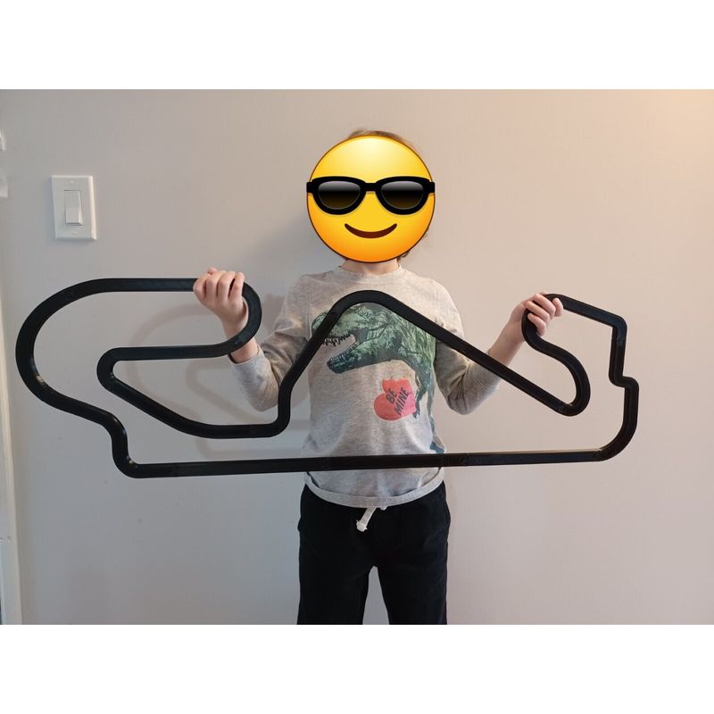 Large 36" Spain F1 3D Race Track Map, Wall Art, Garage, Cave, Racetrack ...