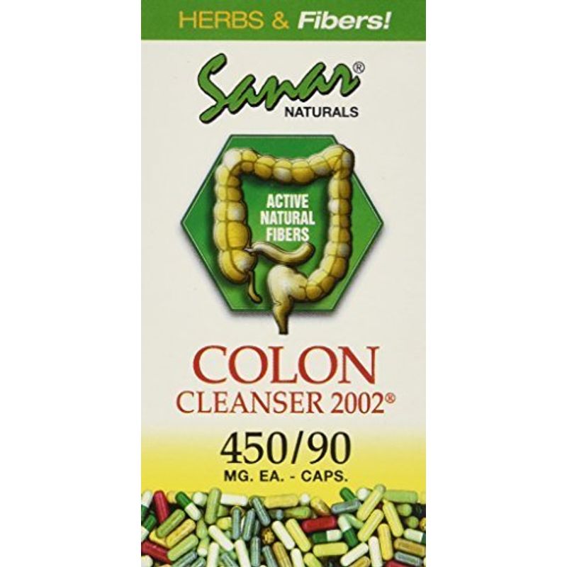 Sanar Naturals Colon Cleanser 2002 Dietary Supplement 450 mg Capsules ...