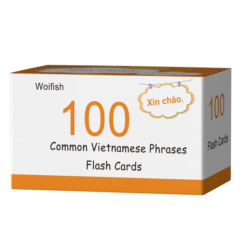 100 Essential Vietnamese Phrases Flash Cards for Adults - Learn ...
