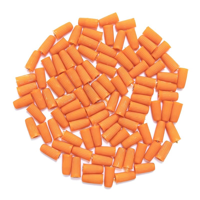 AUEAR, 100 Pack Eyelash Glue Bottle Plug Blocking Needle Glue Bottle ...