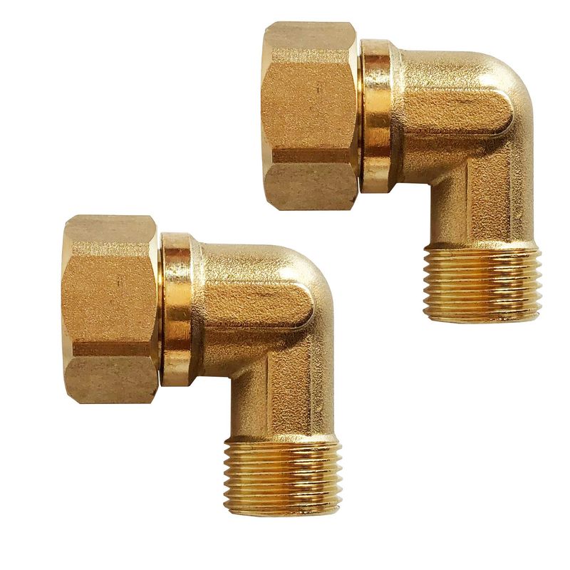 MISSMIN Old Clawfoot Bath Tub Mount Faucet Elbows Adapter Connector to ...