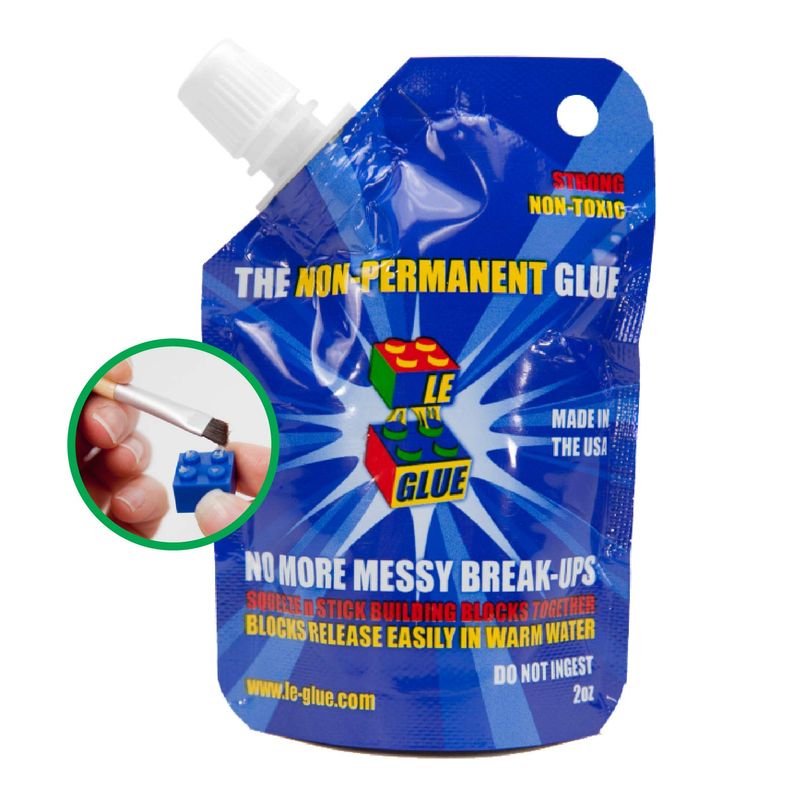 Le Glue Temporary Glue | Non-Permanent Clear Adhesive Glue for Plastic ...