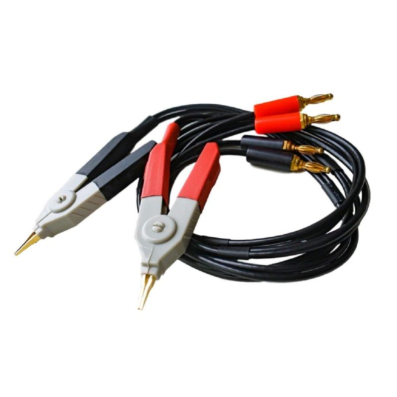 LCR Meter Resistance Measurement Kelvin Clip Banana Clip 4 Terminal ...