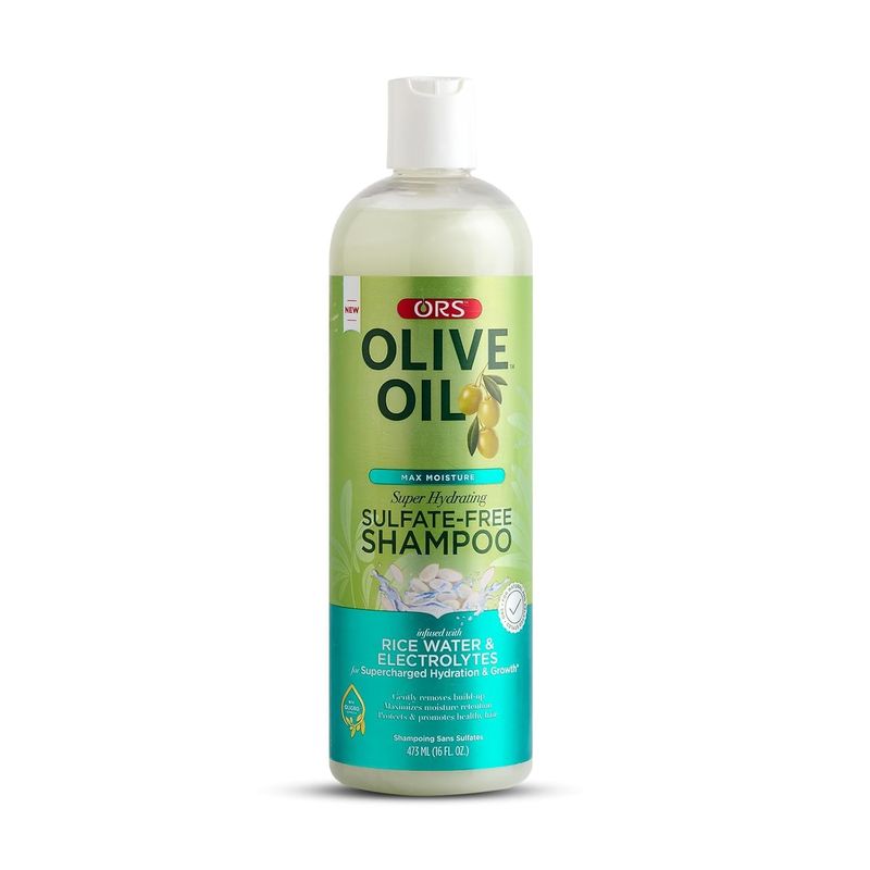 ORS Olive Oil Max Moisture Super Hydrating Sulfate-Free Shampoo ...